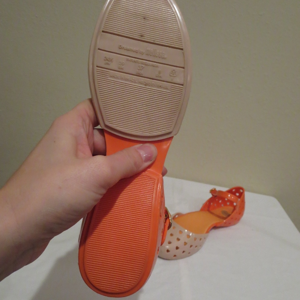 Melissa Shoes Milkshake Jelly Heart Cutout Sandals - Gem